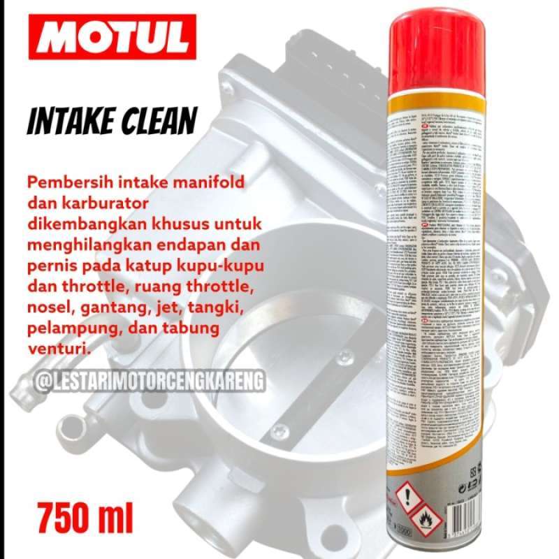 Promo Motul Intake Cleaner Injeksi Jet Clean 750ml Karburator 100% ...