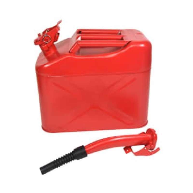 Promo Jerigen Besi Tebal Jerry Can Jurigen Bensin Solar Bbm Genset 10 ...
