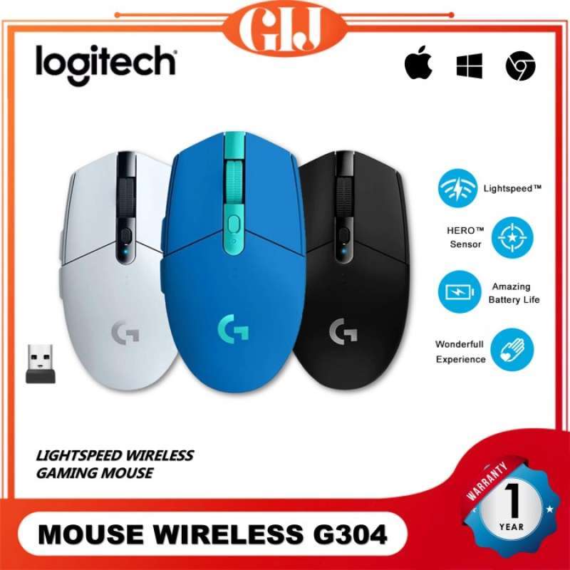 Promo Mouse Gaming Wireless Mouse G304 Lightspeed Sensor 12k Dpi Diskon ...