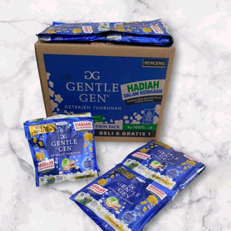 Jual Gentle Gen Renceng 1 Dus Isi 140 Sachet - Hijau Di Seller Arul ...