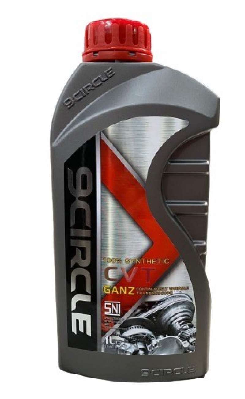 Promo Oli Transmisi Mobil Matic 9 Circle Cvt 1 Liter 100% Synthetic ...