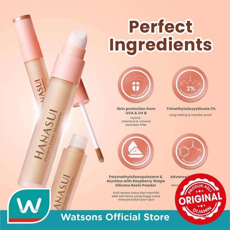 Jual Hanasui Perfect Cover Concealer Fair #01 Di Seller Watsons ...