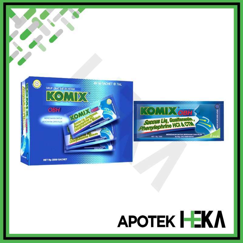 Jual Komix Obh Pe Sachet Box Isi 30 Sachet - Obat Batuk Flu Di Seller ...