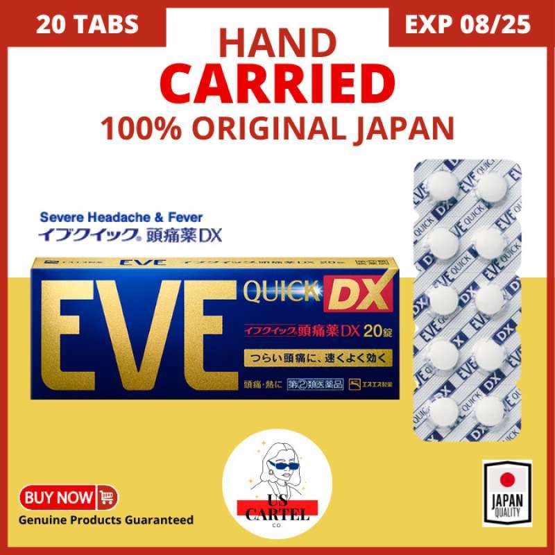 Promo Eve Quick Dx Headache Pain Relief, Head Neck Shoulder Pain Diskon ...