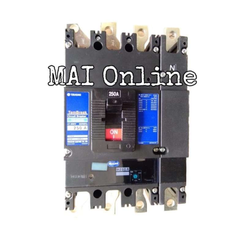 Promo Mcb Mccb Xs400ns 3p 250a 50ka Fixed Type (400af) Terasaki Jepang Diskon 50% Di Seller ...