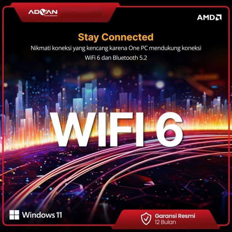 Jual Aio Advan One Pc L 8s5 Ryzen 5 5500u 8gb 512gb W11 Home Di Seller ...