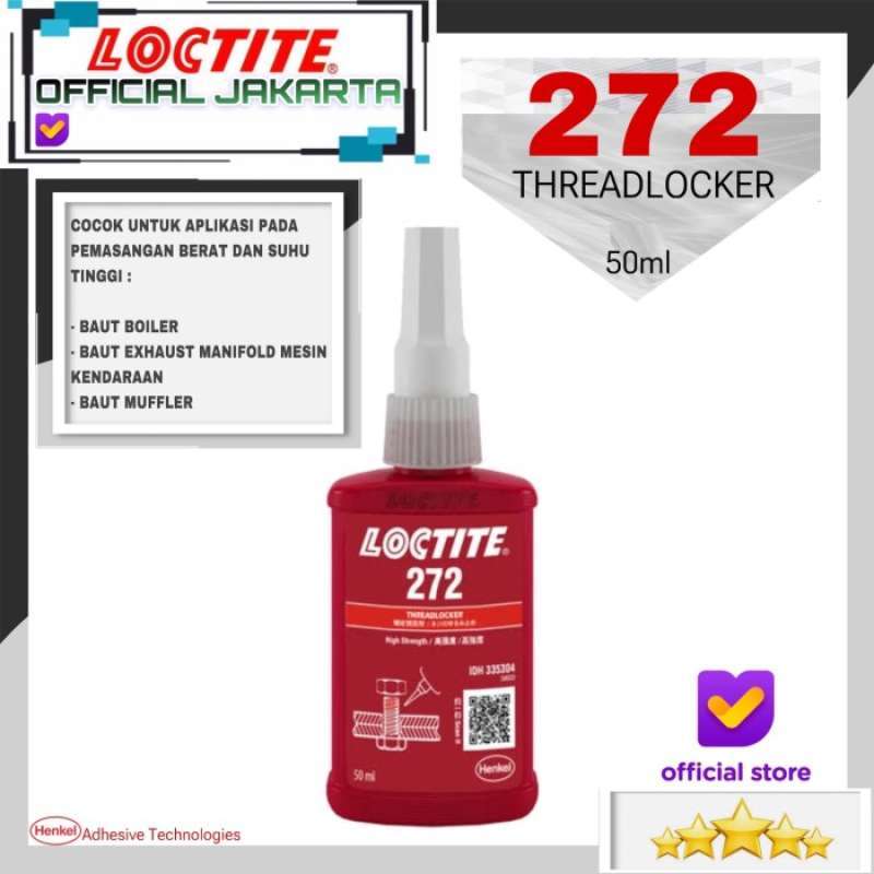 Promo Henkel Loctite Threadlocker 241 242 243 290 272 250ml Lem Loctite ...