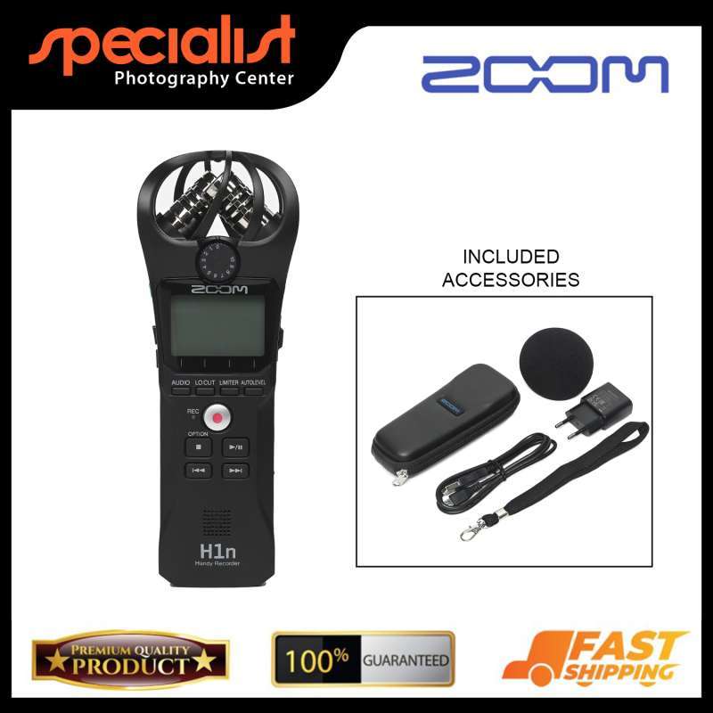 Jual Zoom H1n Handy Recorder Value Pack Di Seller Specialist ...
