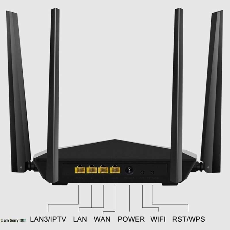 Jual Tenda Ac6 Dual Band Ac1200 Mu-mimo Wifi Wireless Router Ac 6 Ac ...