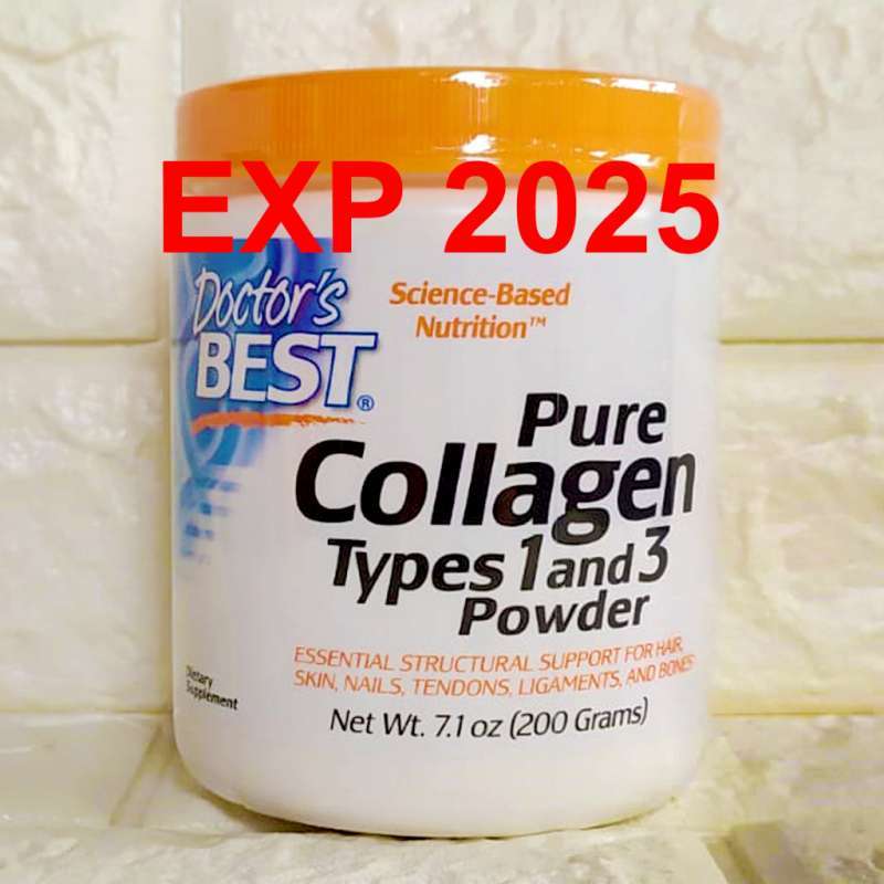 Promo Ori Doctors Best Pure Collagen Types 1 And 3 Powder 200 Gr Bovine ...