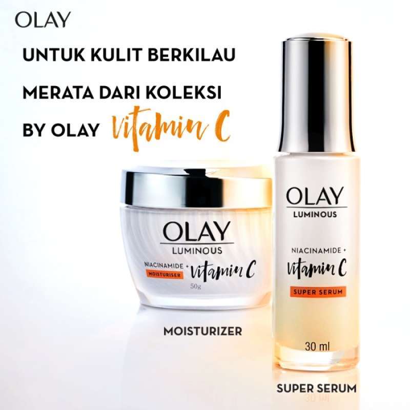 Promo [lebih Hemat] Olay Set Lengkap Luminous Niacinamide + Vitamin C Diskon 33% Di Seller Amor ...