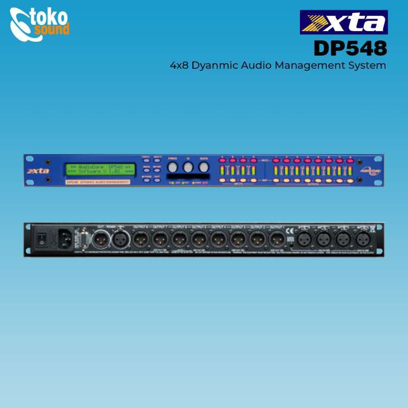 Jual Xta Dp548 Dp-548 Dynamic Audio Management System Original Made In Uk Di Seller Tokosound ...