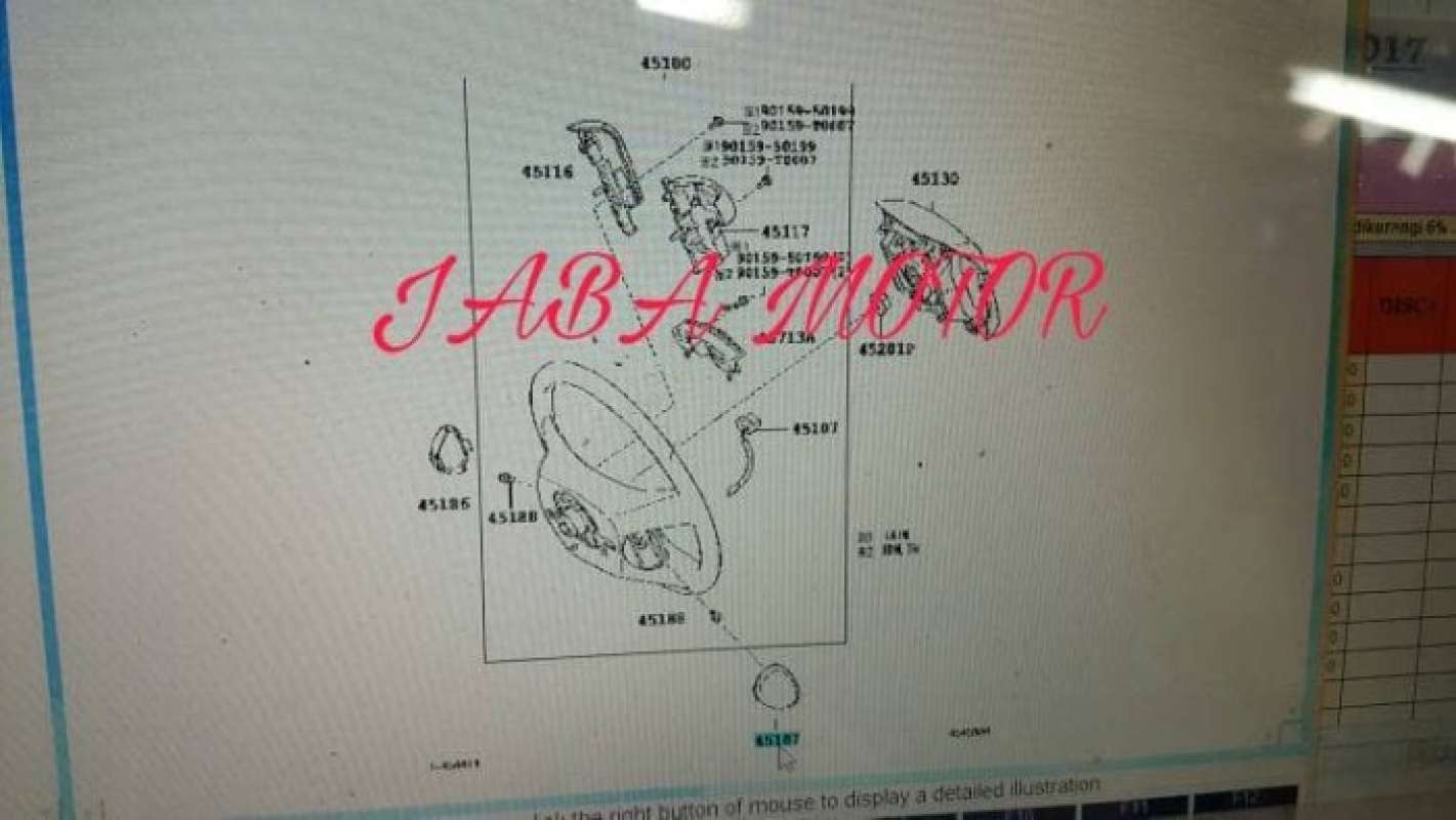 Promo Tutup Cover Stir New Camry-innova-fortuner-hilux-new Altis Diskon ...