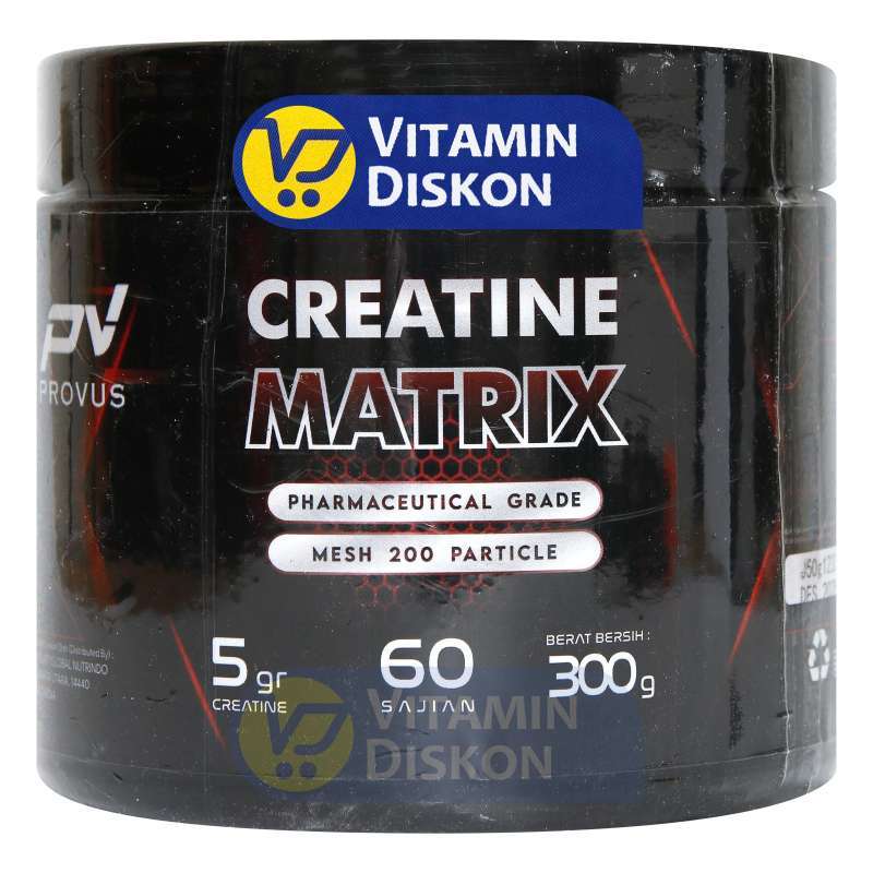 Jual Provus Creatine Matrix Pharmatical Grade Mesh 200 Particle - 300gr ...