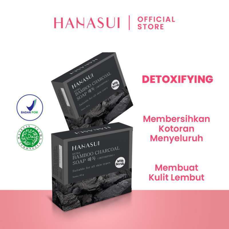 Jual Hanasui Extra Bamboo Charcoal Soap Di Seller Fresh By Bliblimart ...