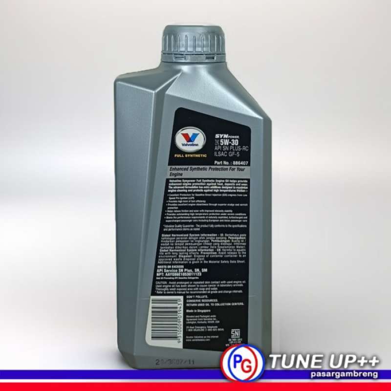 Promo Oli Mobil Dan Motor Matic Valvoline Syn Power 5w-30 Diskon 29% Di ...
