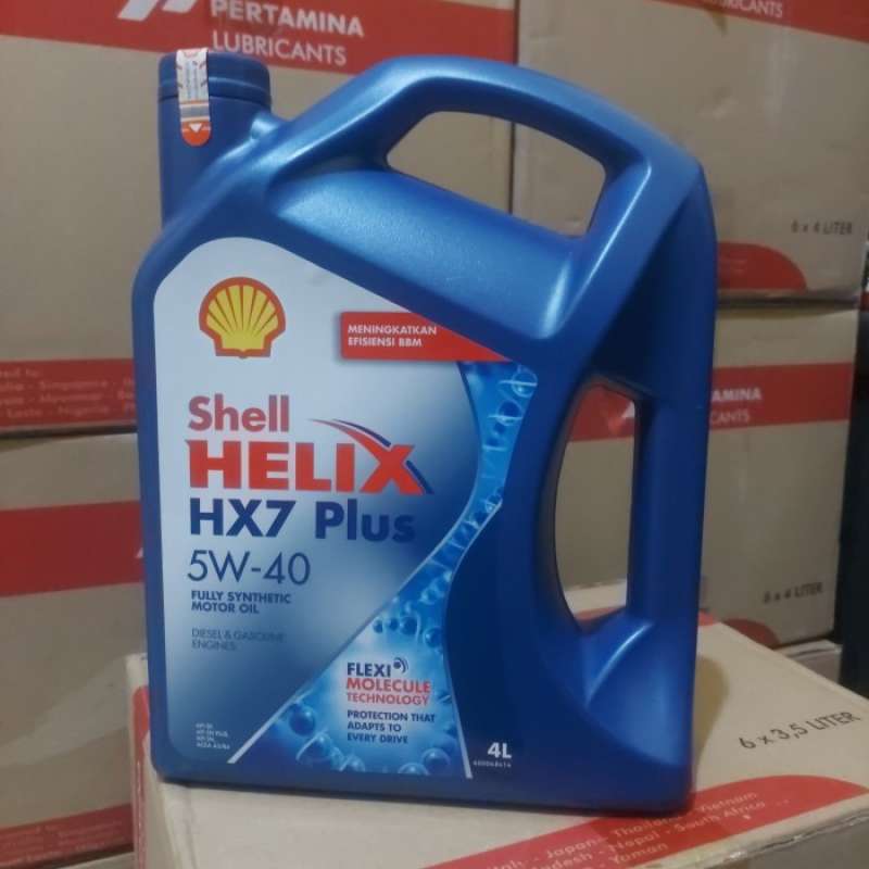 Promo Shell Helix Hx7 Plus 5w-40 4 Liter Galon Diskon 16% Di Seller ...
