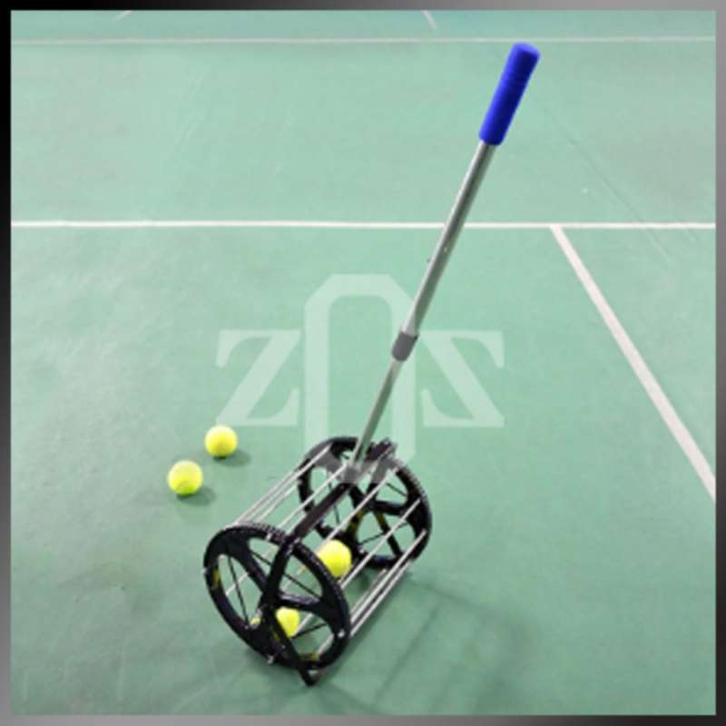 Jual Alat Pengambil Collector Picker Bola Tenis Tennis Wheels 60 Balls ...