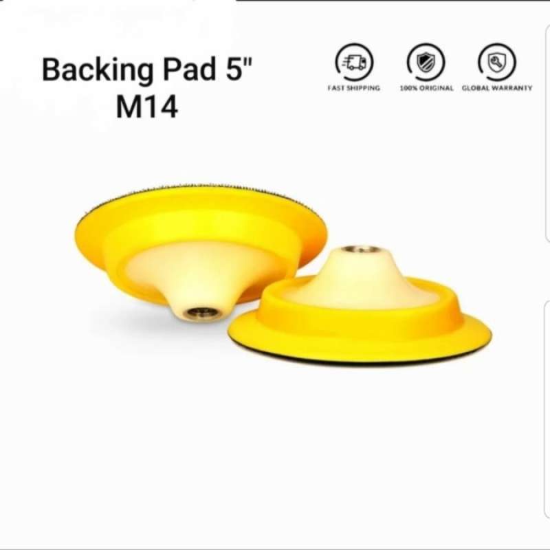 Promo Backing Pad 5 /backing Plate 5 M14 /tatakan Busa Poles Premium ...