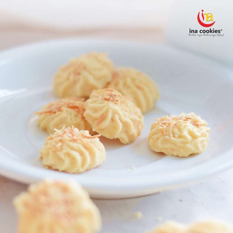 Jual Ina Cookies Kue Kering Premium Sagu Keju Toples Reguler Di Seller ...