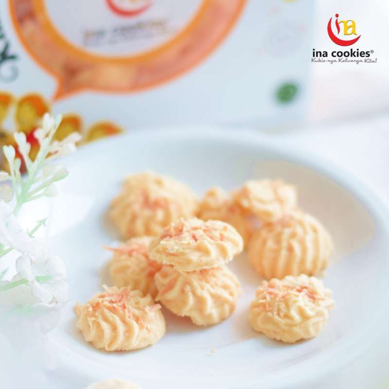 Jual Ina Cookies Kue Kering Premium Sagu Keju Toples Reguler Di Seller ...