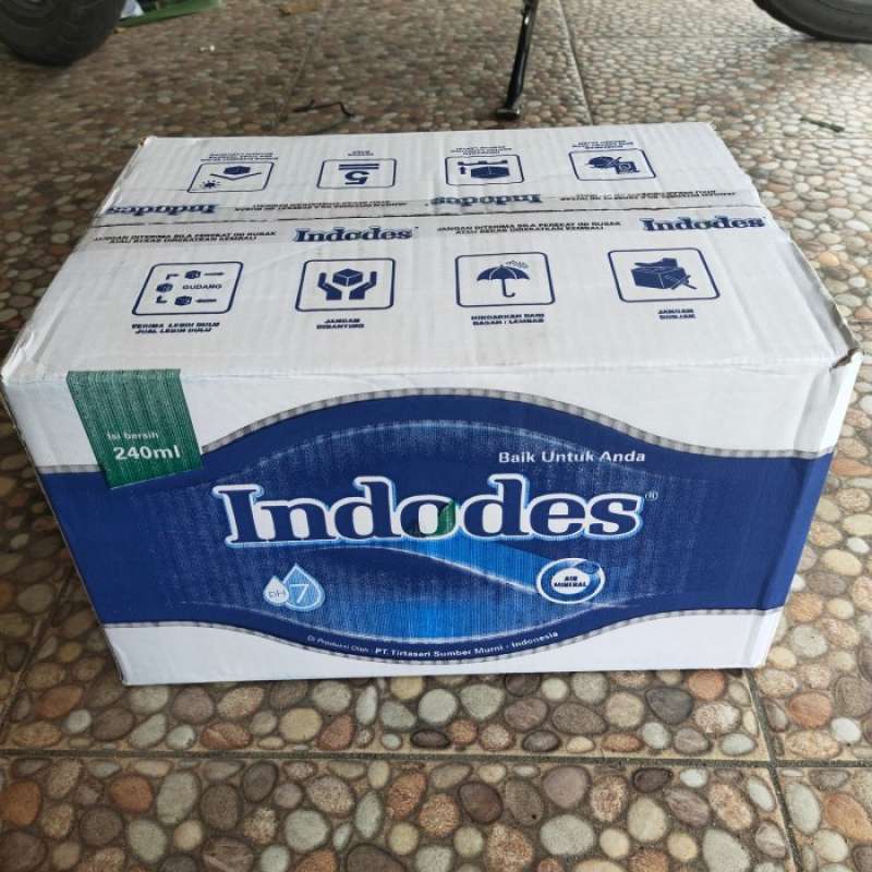 Jual Indodes Air Mineral Cup (gelas) 48cups X 240ml Di Seller Tokoben23 ...