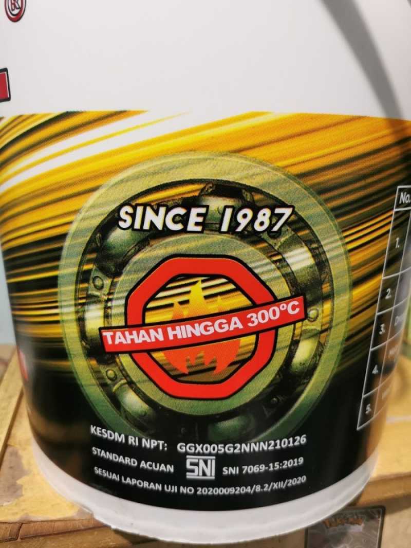Promo Unical Lithium Hi Temp & Hi Speed Grease 15kg Gemuk Kuning 300 ...