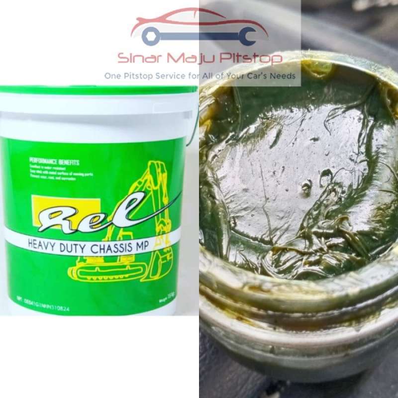 Promo Rel Heavy Duty Chassis Mp Grease Pail 15 Kg Gemuk Alat Berat ...