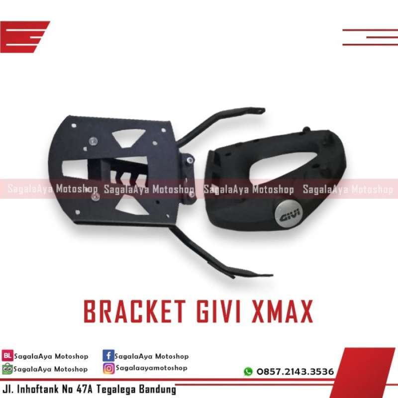 Promo Bracket Box Motor Yamaha Xmax 250 Srv Givi Original With ...