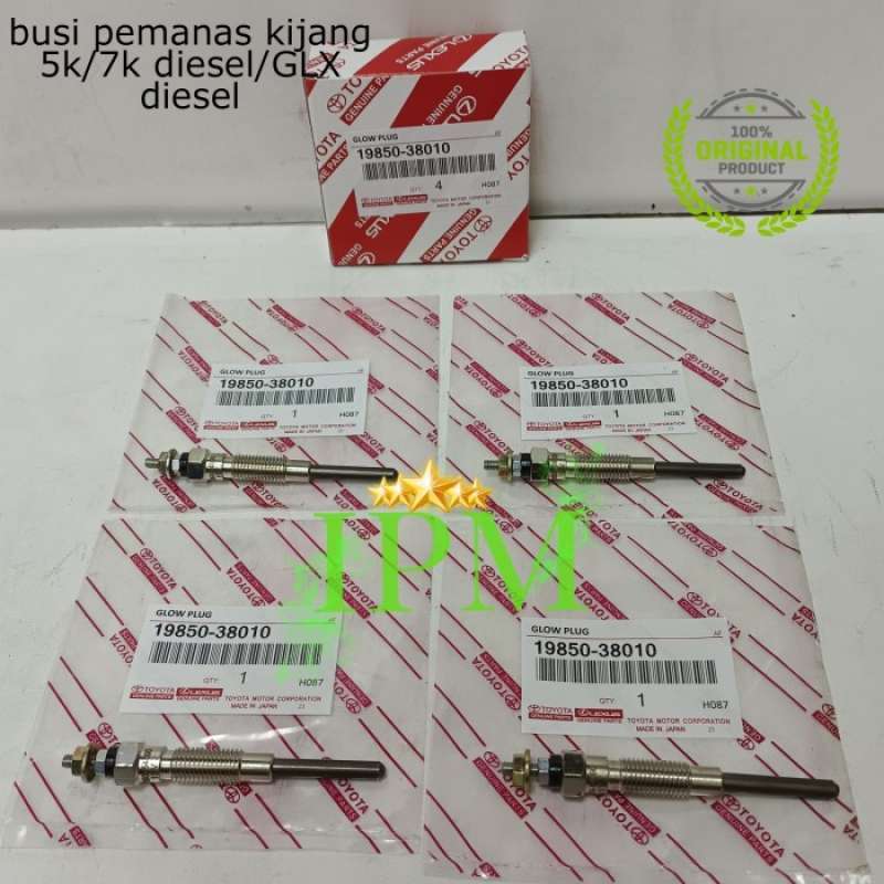 Promo Busi Pemanas Kijang Glow Plug Kijang Diesel 5k 1kotak 4pc Diskon ...
