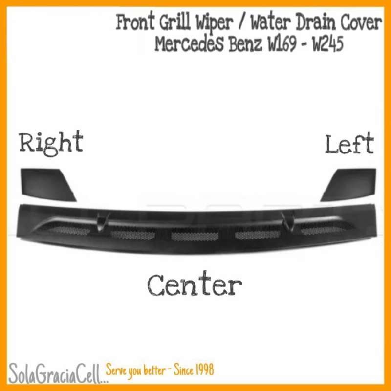 Promo Front Grille Wiper - Water Drain Cover Mercedes Benz A150 / W169 ...