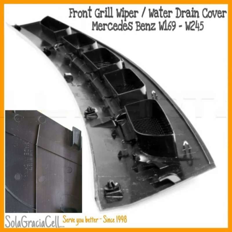 Promo Front Grille Wiper - Water Drain Cover Mercedes Benz A150 / W169 ...