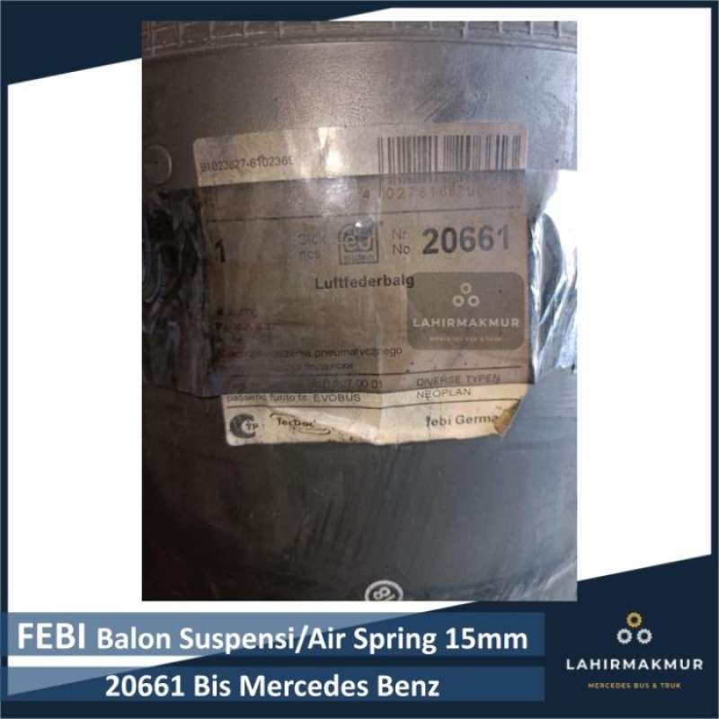 Promo Balon Suspensi/air Spring 15mm Febi 20661 Bis Mercy/mercedez ...