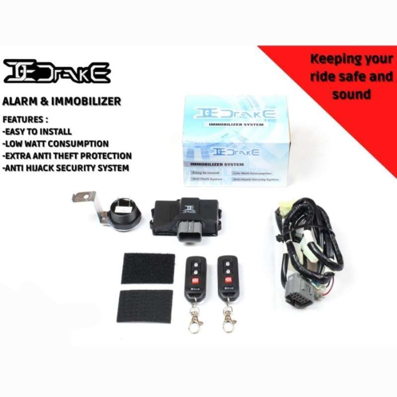 Promo Drake Immobilizer Alarm Universal Untuk Semua Jenis Motor ...