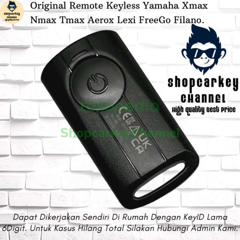 Promo Kunci Remote Keyless Motor Yamaha Xmax Tmax Nmax Filano Aerox ...