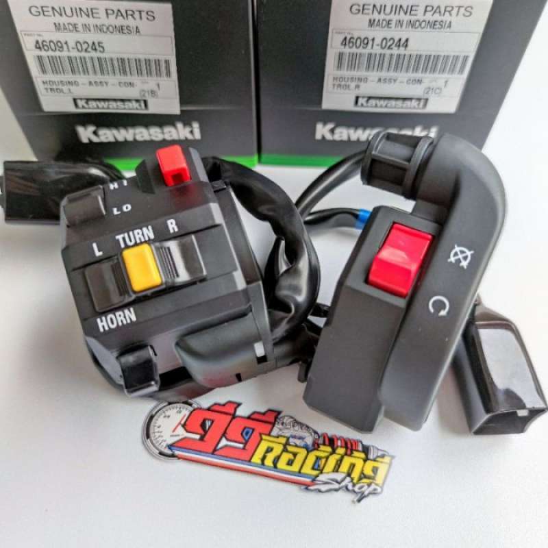 Promo Saklar Holder Gas Kanan Kiri Ninja Rr R 150 Ori Original Kawasaki ...