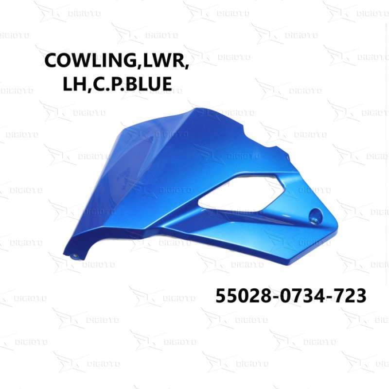 Promo Body Cowling Lwr Kawasaki Zx-25r Se Biru Original - Kiri Diskon ...