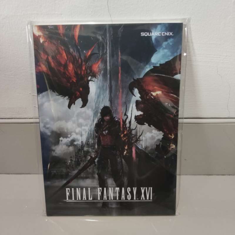 Promo Notebook Note Book Keychain Final Fantasy Xvi - Notebook Only ...