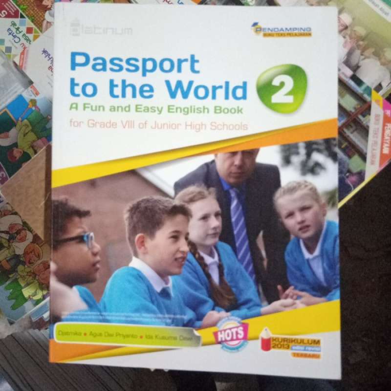 Promo Buku Passport To The World English 2 Smp Diskon 31% Di Seller ...