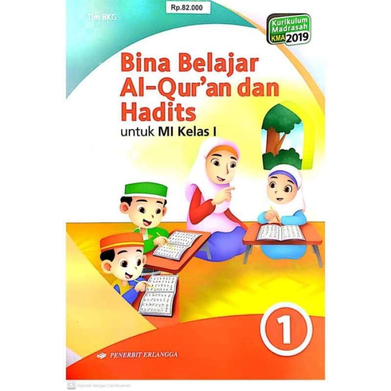 Promo Buku Pelajaran Mi Bina Belajar Al-quran Dan Hadits Kelas 1 Kma 2019 Diskon 27% Di Seller ...