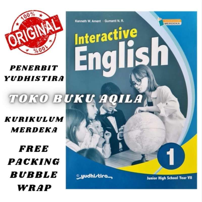 Promo Buku Interactive English Kelas 7 8 9 Smp Yudhistira Kurikulum ...