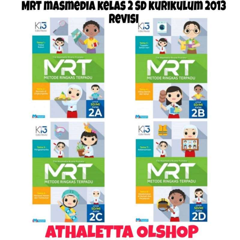 Promo Buku Mrt 2a,2b,2c,2d Untuk Kelas 2 Sd/mi Kurikulum 2013 Revisi ...