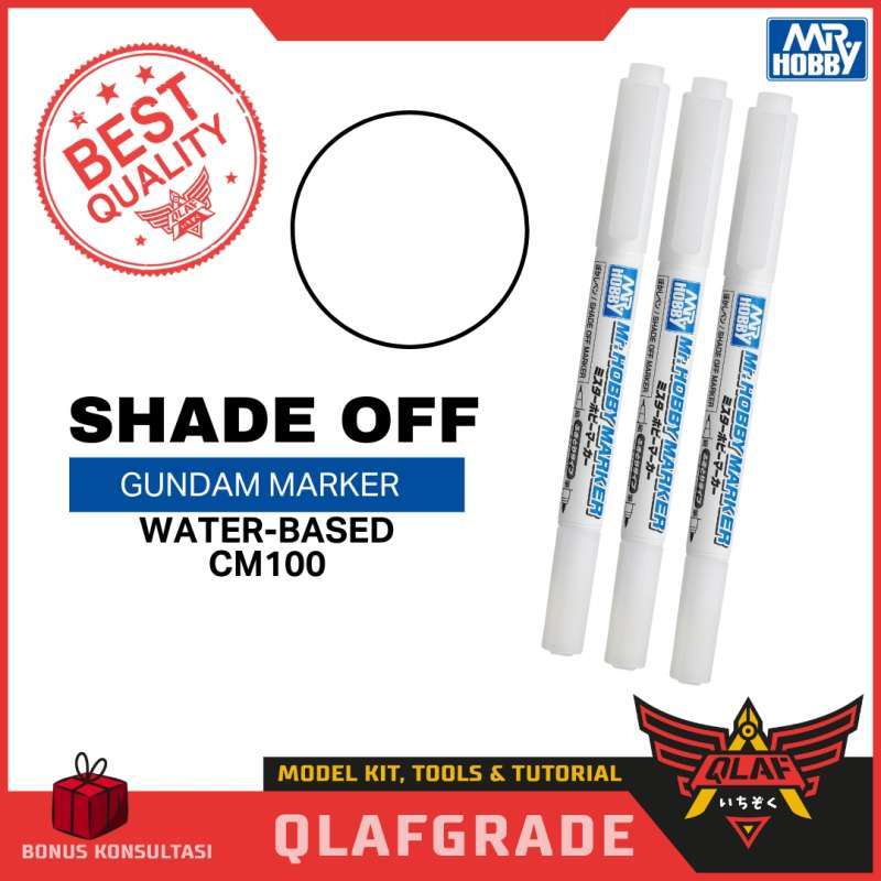 Jual Panel Line Marker Shade Off 3in1 Dual Nib Water Based Weathering Cm100 Di Seller Qlaf Grade ...
