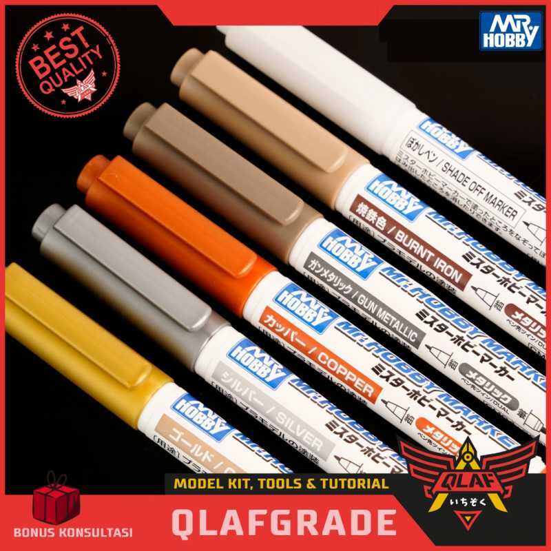 Jual Panel Line Marker Shade Off 3in1 Dual Nib Water Based Weathering ...