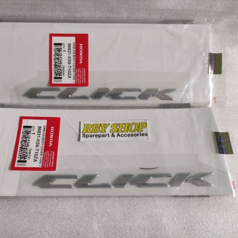 Promo Emblem Click Original Honda Genuine Parts Diskon 23% Di Seller ...