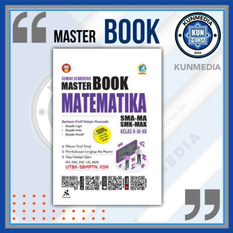 Promo Buku Master Book Matematika Fisika Kimia Sma/ma Yrama Widya Vkm ...