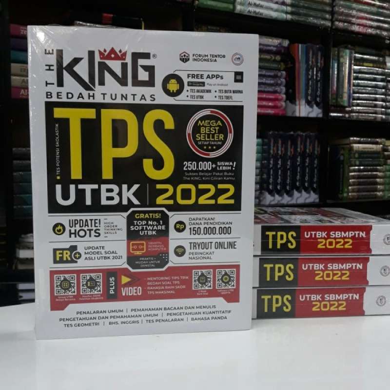 Promo Buku The King Tps Utbk Sbmptn 2021 Besst Seller Diskon 26 Di