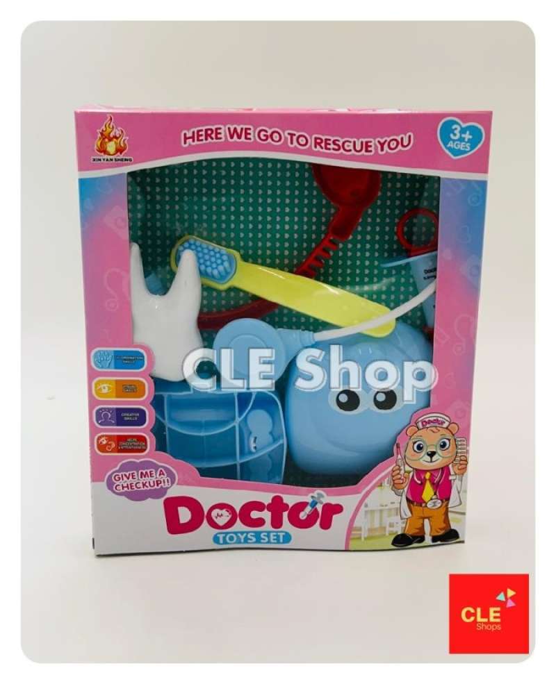 Promo Mainan Dokter Dokteran Gigi Dentist Set Play Mainan Doctor Gigi ...
