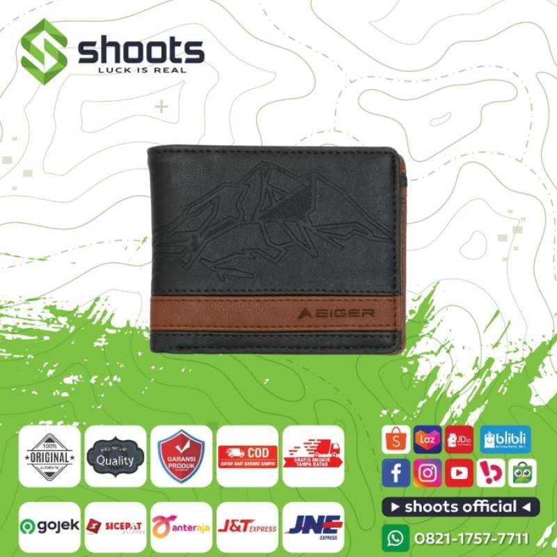 Promo Eiger Dompet D.mount Track Landscape Wallet Diskon 27% Di Seller ...