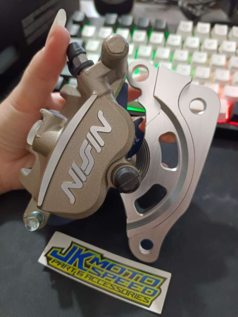 Promo Breket Kaliper Mio Soul Disc 220 260 Nissin Samurai Crf Rcb 2p Diskon 26% Di Seller ...